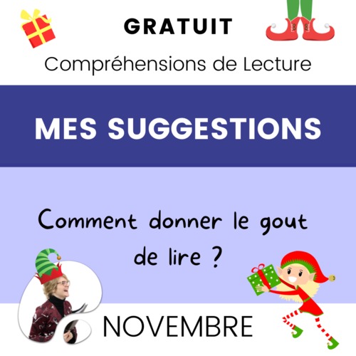 Suggestions en Lecture Textes Noël Compréhension de Lecture | TPT