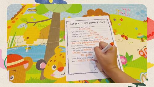 Craft Letter to My Future Self – Cut, Write & Reflect End of Year Time ...