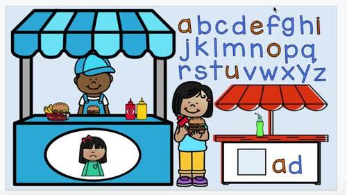 Short A CVC Words Interactive Letters Differentiated activity GOOGLE ...