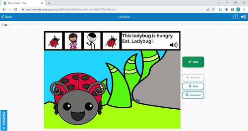 Feed the Hungry Ladybug. by Creative Speech Language Resources | TPT