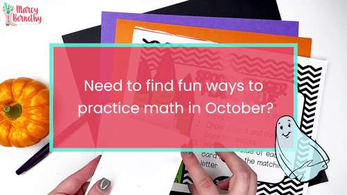October and Halloween Math Centers for 2nd Grade by Saddle Up For 2nd Grade