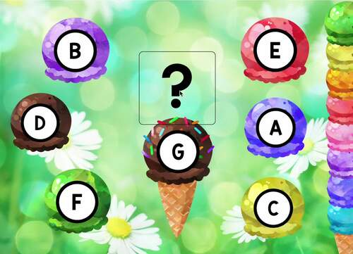 Stackin' Scoops Chord Building Skip Interval Music Game | TPT