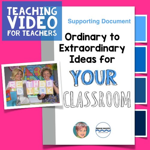 Ordinary to Extraordinary Ideas for your Classroom by Art with Jenny K