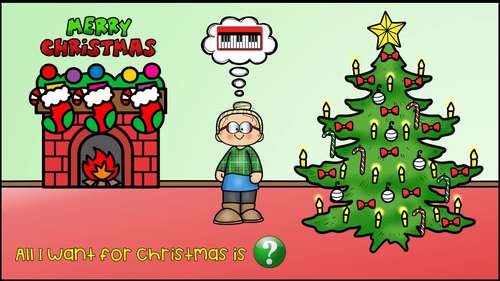 All I Want For Christmas | Interactive Slide Show | Early Intervention ...