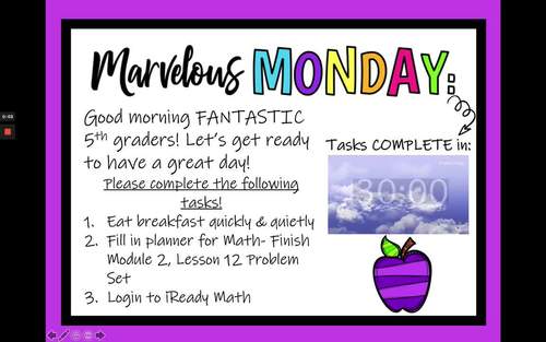 Daily Morning Work Powerpoint Slides by Enlightening ELLs | TpT