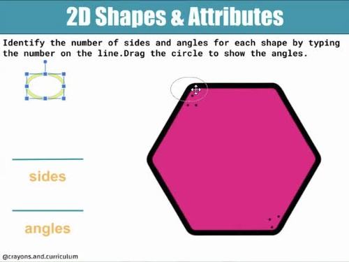Math: Google Slides 2D Shapes Geometry (Distance Learning) | TPT