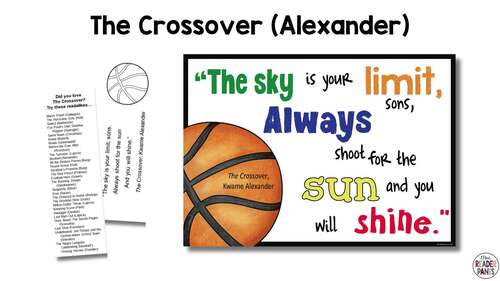 Middle School Book Quote Posters - Set #1 - Middle School Library Posters