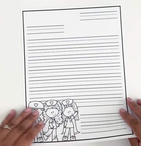 Friendly Letter Template | Nurse Appreciation Week by Learning in ...