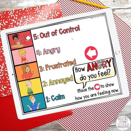 Anger & Calm Down Strategies Digital Activity for Google Slides ...