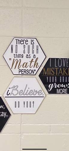 Motivational Posters | Classroom Decor | Back to school | Hexagon ...