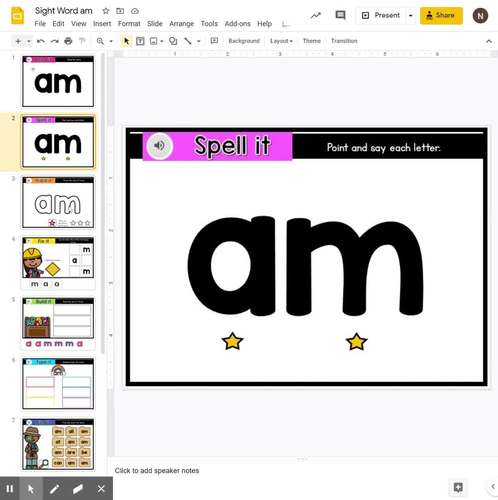 Digital Sight Word Activities for Google Slides™ Sight Word Practice ...