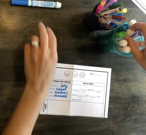 Comparing Fractions Math Activities Word Problems Third Grade Print and ...