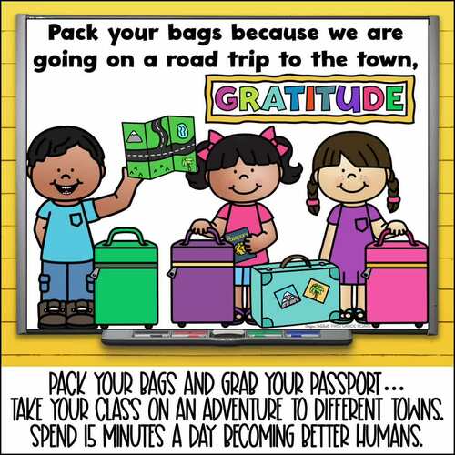 Gratitude Social Emotional Learning Character Education SEL K-2 Curriculum
