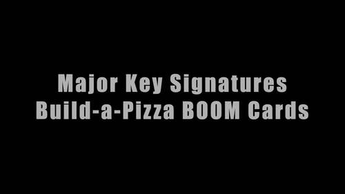 Major Key Signatures BOOM™ Cards - How Many Sharps or Flats in Major Keys