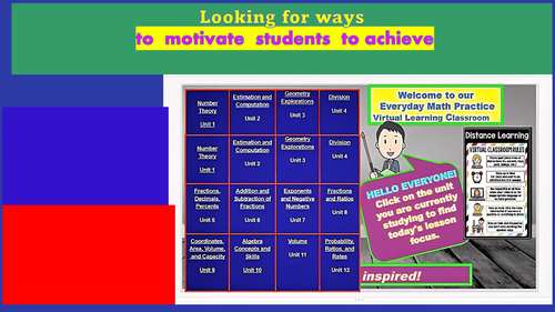 EVERYDAY MATH Resource BUNDLE - YEARLONG PRACTICE In Every Topic You Teach!