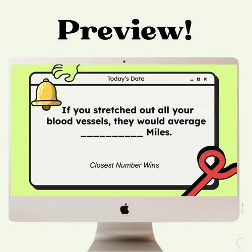 FUN Body Systems Bell Ringers For Health Class | Anatomy, Diseases, Science