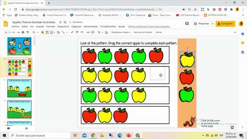 Apple Theme Numbers Digital Resource 1 to 10 Digital Activity | TPT