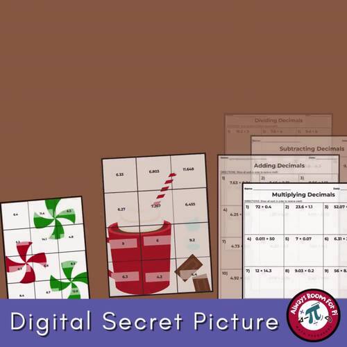 6.3E 7.3A Decimal Operations: Multiply, Divide, Add, Subtract Digital ...