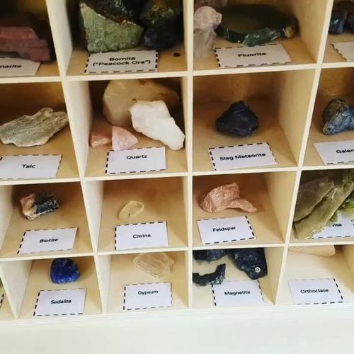 Rock & Mineral Identification Labels by Christi Moore Resources | TPT