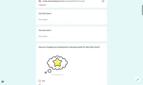 Summary of Performance Student Input Form – PDF & Google Forms Bundle