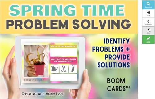 Spring Time Problem Solving Identify Problems and Provide Solutions ...