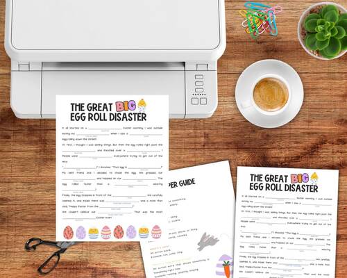 Easter Mad Libs Activity | Parts of Speech Game | Easter Writing Activity