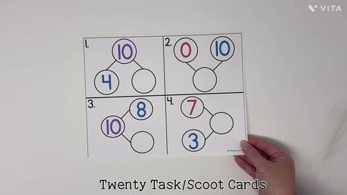 Friends of 10 Ten Number Partners of 10 Fact Families Number Bonds ...