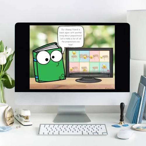 Prepositions Activity | 1st & 2nd Grade Grammar Lesson PowerPoint ...