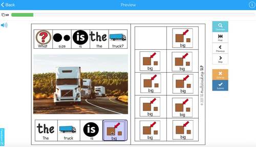 Core Word Interactive Book - BIG | AAC | BOOM CARDS™ by The ...