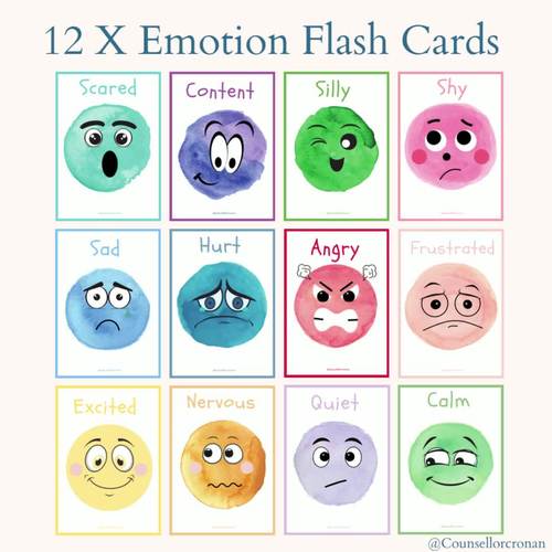 Feeling cards, social emotional learning, sel, feelings check in ...