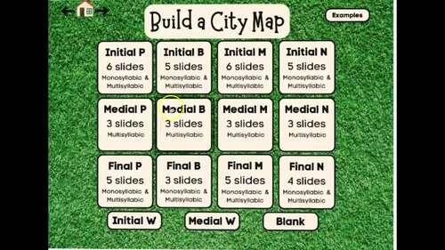 Build a City Map BOOM Cards™ Bundle - All Sounds - Speech Therapy