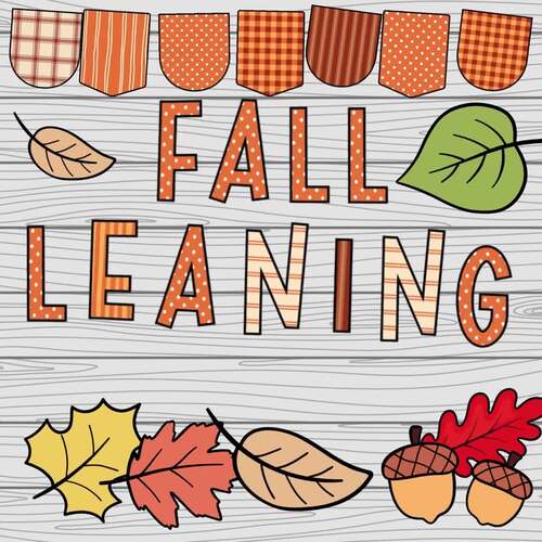 Fall Classroom Bulletin Board Letters | Autumn Decor Kit for October ...