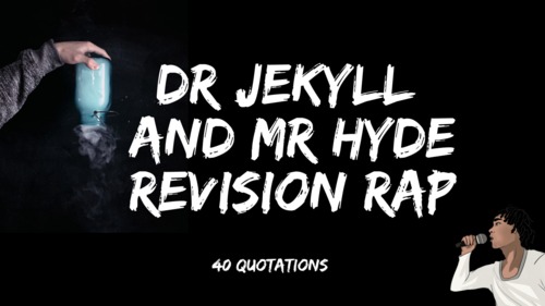 Dr Jekyll and Mr Hyde Rap Version by Raps For The Inspired Classroom