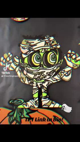 Fall October Halloween Classroom Decor/ Bulletin Board Kit / Poster Bundle