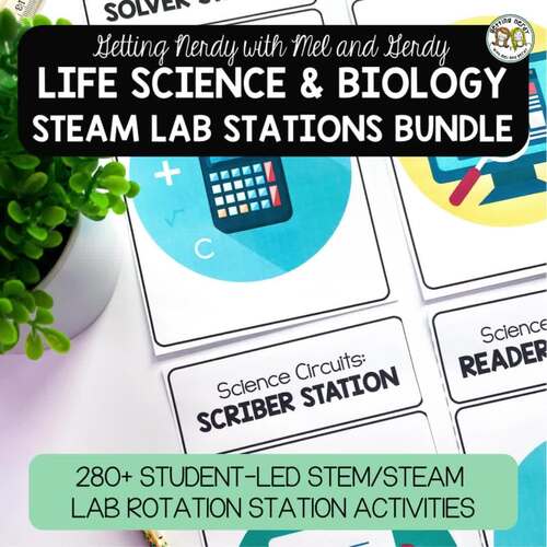 Biology | Life Science STEM STEAM Student-led Science Centers & Lab ...