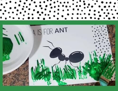 Letter A Craft| Alphabet Craft letter A| Letter A Activity| Ant Craft