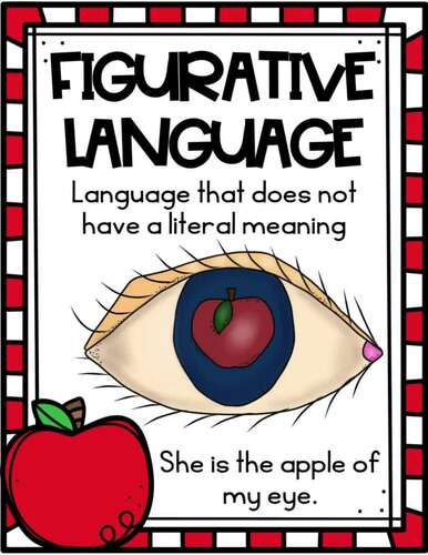 Figurative vs Literal Language Bundle! Worksheets, Posters, Assessment ...