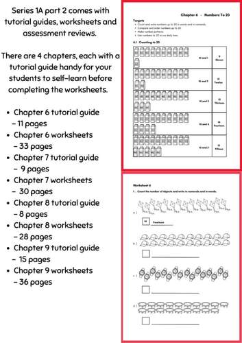 Bundle With Answers - Math Worksheets For K, 1st & 2nd Grade - Series ...