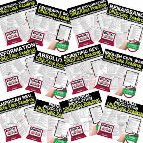 Nationalism Pre WWII DBQ Reading Activity Google World History DBQ Reading