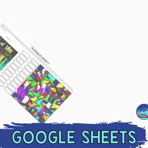 Percentage of a Number 2 | Google Sheets by Calculus4u | TPT