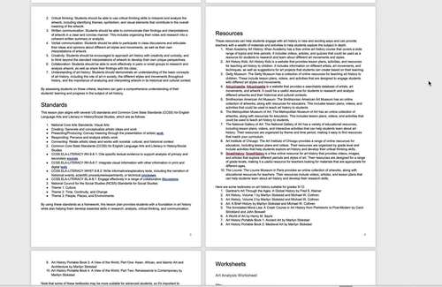 What is Art History? Lesson Plan + Slides Grades 9-12 by Teach Art History