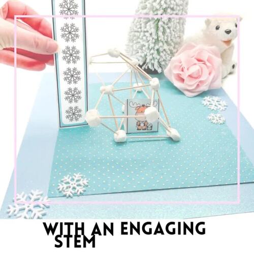 Snow Fort Igloo STEM Challenge Preschool Winter Activities Winter with ...