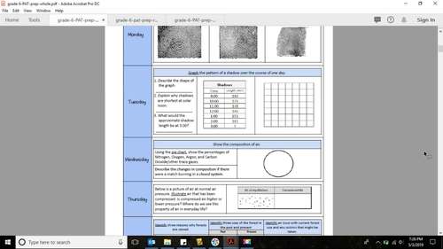 Grade 6 PAT Prep Bundle (Distance Learning) by 3 Heads Are Better Than 1