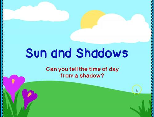 Sun and Shadows Review or Practice PowerPoint by CarolJ Creations