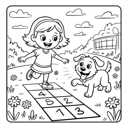 Girl’s Daily Coloring Pages | 45 Cozy & Fun Digital Coloring Sheets
