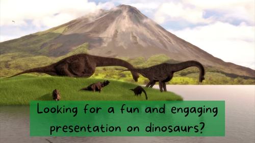 All about Dinosaurs | Presentation by Courageous with Crayons | TPT
