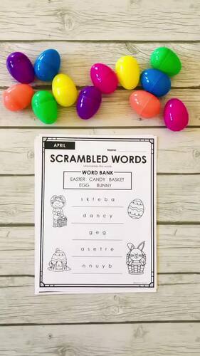 April Activity Packet - Fun Printables for Easter | TPT