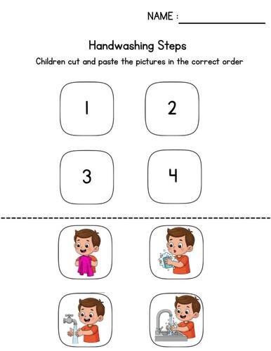 Handwashing Fun Pack: Preschool & K Hygiene Worksheets & Activities