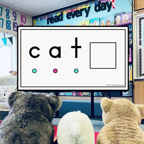 CVC Words CVC Games CVC Word Slides for Blending CVC Sounds Science of ...