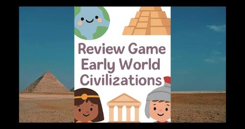 CKLA Domain 4 Early World Civilizations Review Game & Student Packet ...